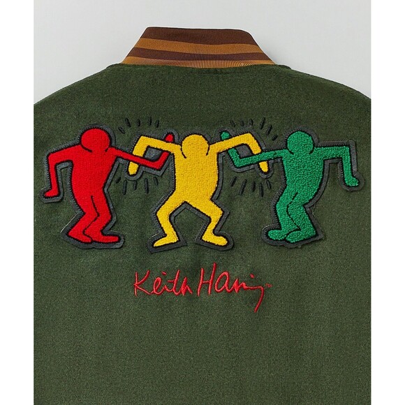 Reason x Keith Haring | Jackets & Coats | Keith Haring Varsity Jacket ...